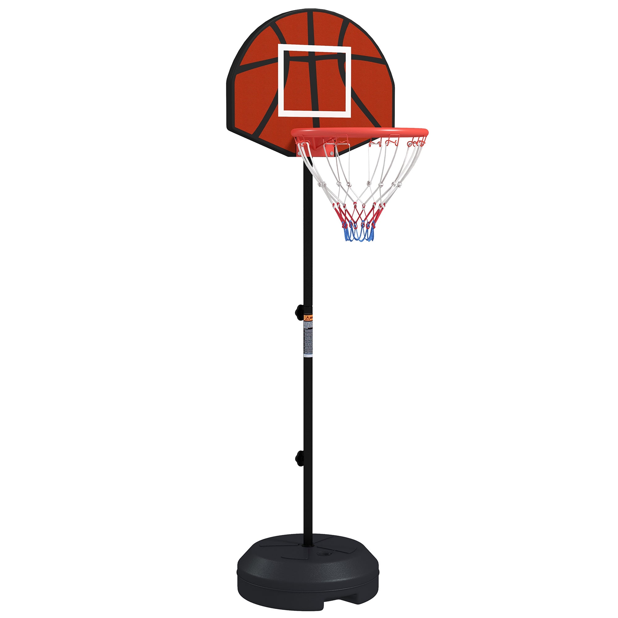 SPORTNOW Canestro Basket ad Altezza Regolabile con Bersaglio Freccette ...