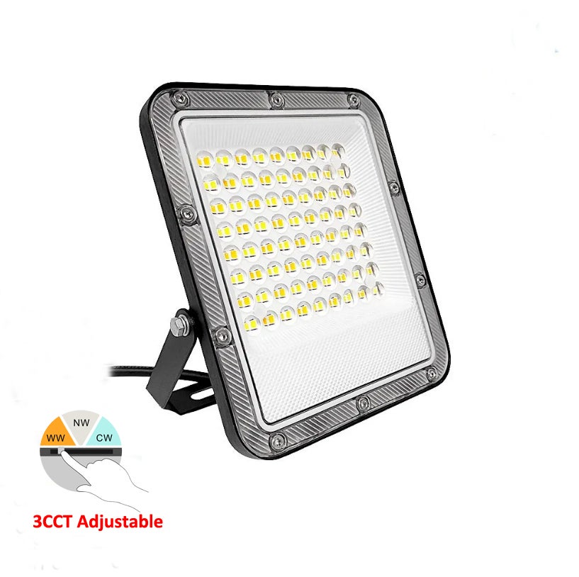 Projetor LED Spot 150W 110Lm/W 90º 220-240VAC IP65 CCT (Tom de Luz ...