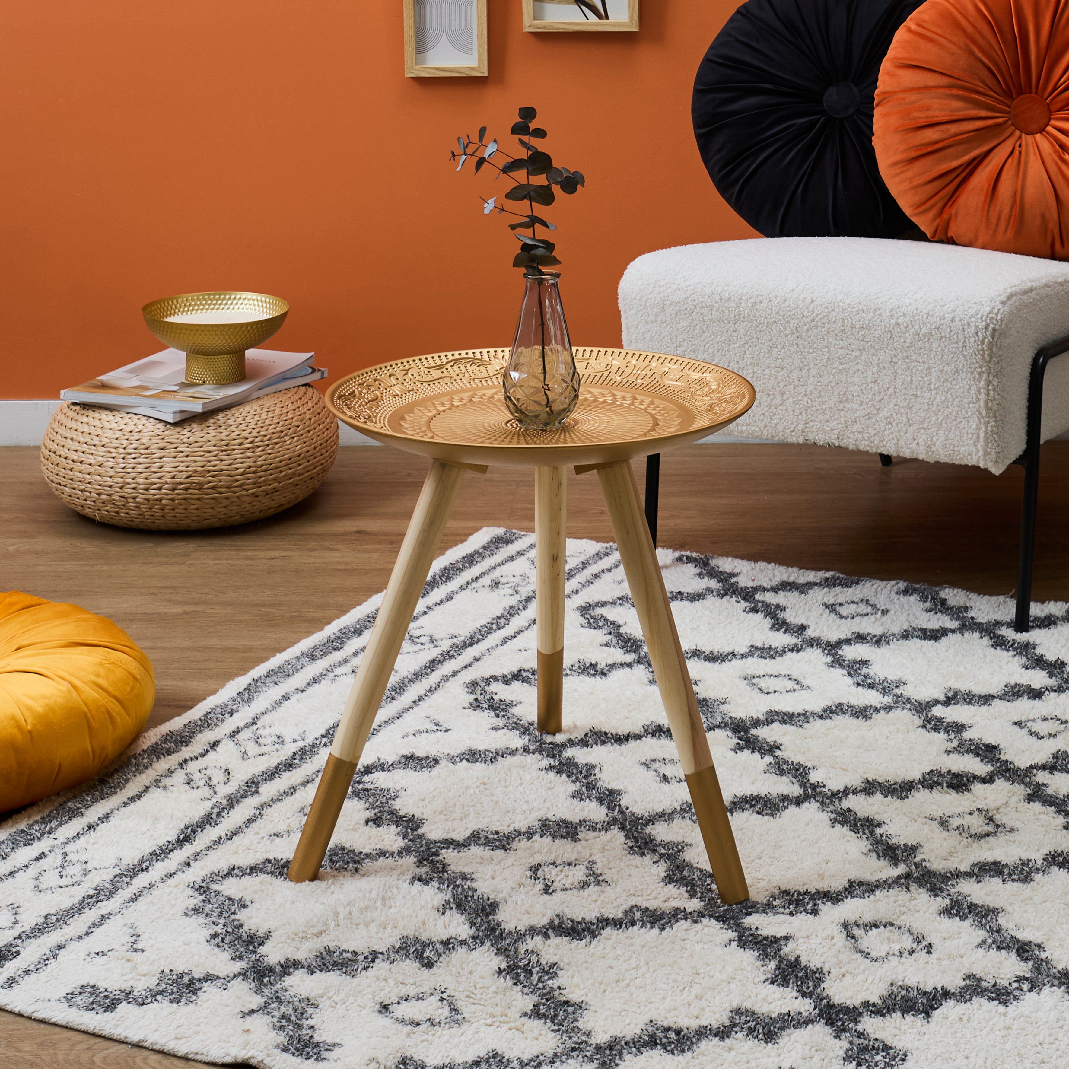 Table Mirage Dore | Leroy Merlin