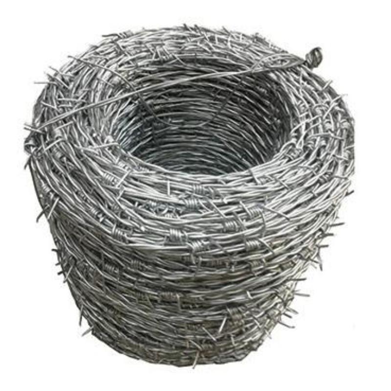 Alambre espino galvanizado 4/13/15 rollo 250 m | Leroy Merlin