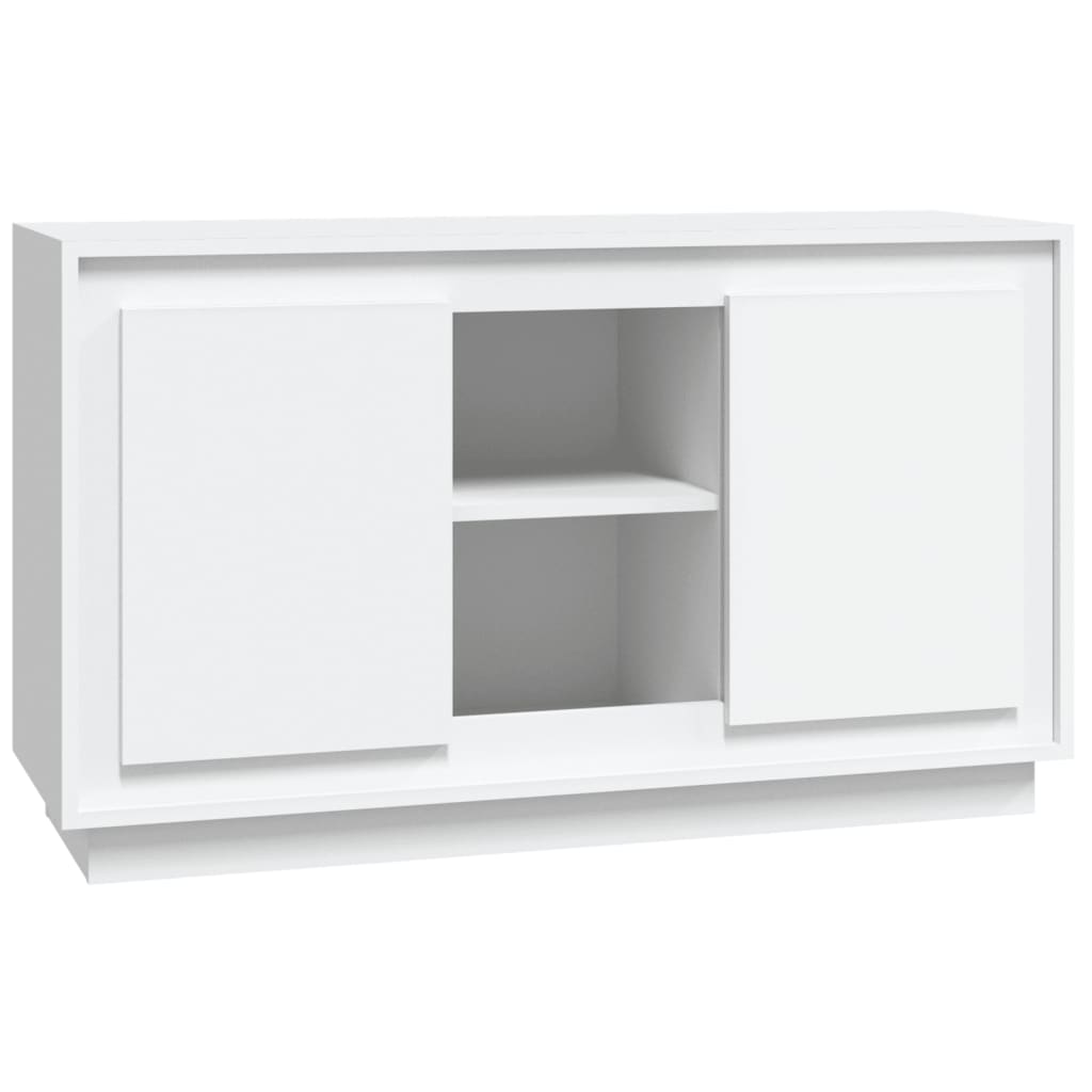 Buffet en contreplaqué blanc 102x35x60 cm | Leroy Merlin