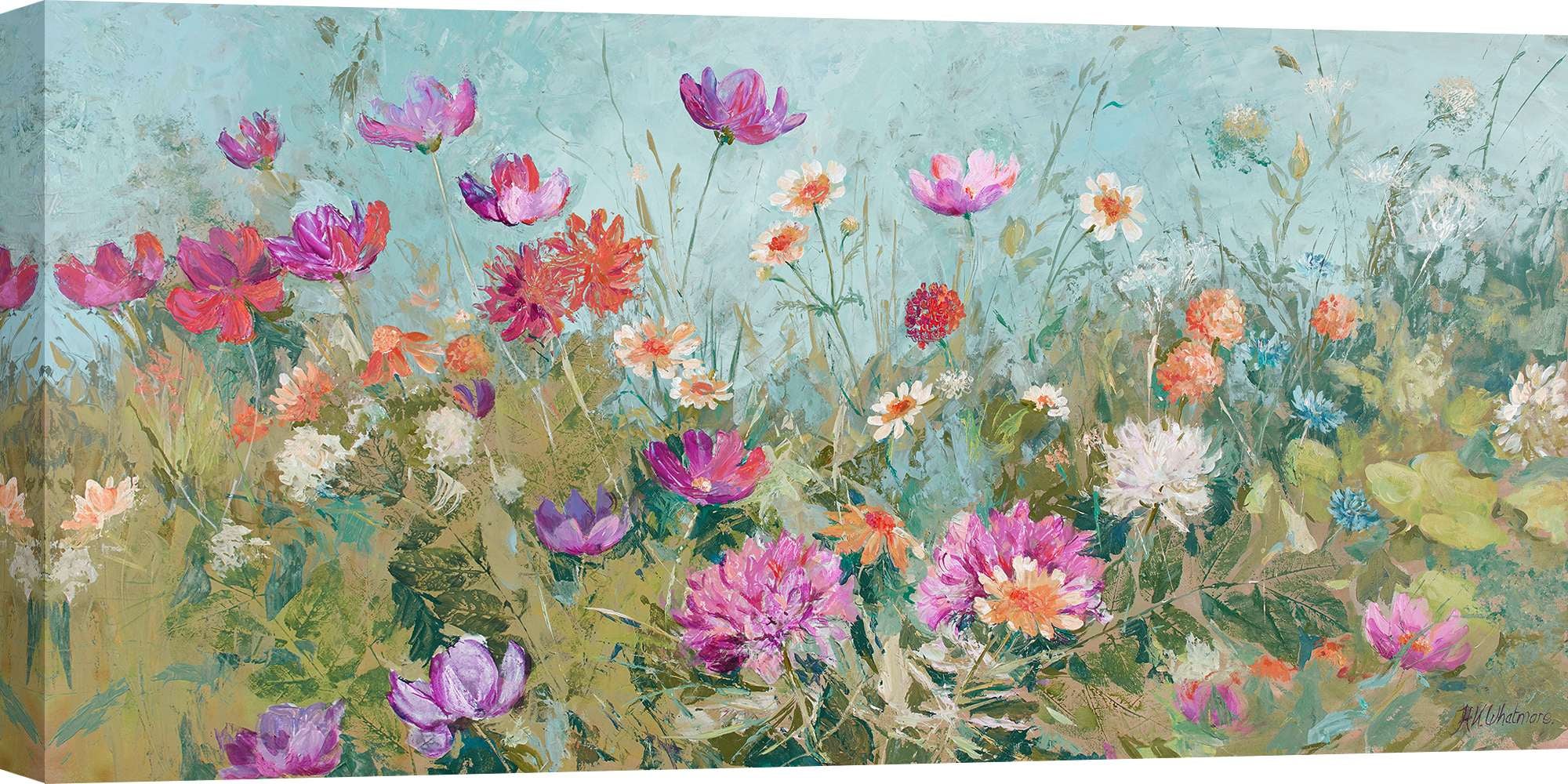 Peinture de fleurs - impression sur toile - In Whatmore - Summer breeze ...