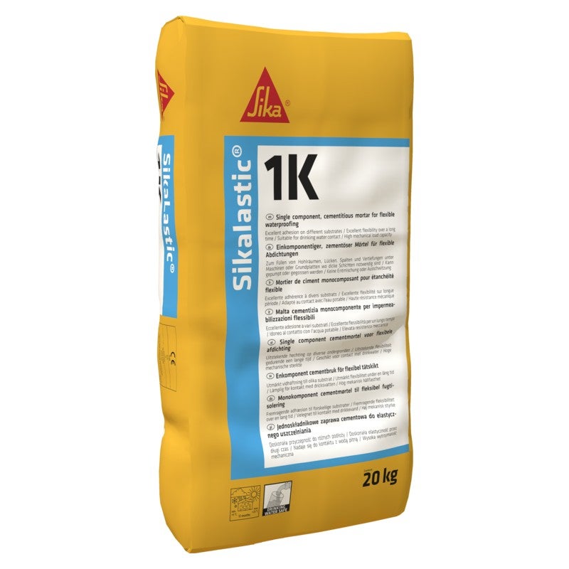 Sikalastic-1K - Mortier de ciment monocomposant - Sika | Leroy Merlin
