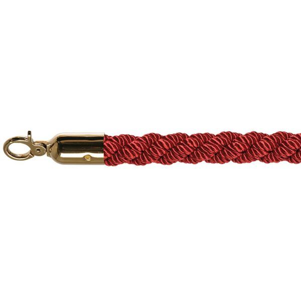 Cordon Luxury Torsadé pour Poteau Longueur 157 cm Raccord Laiton - Veba ...