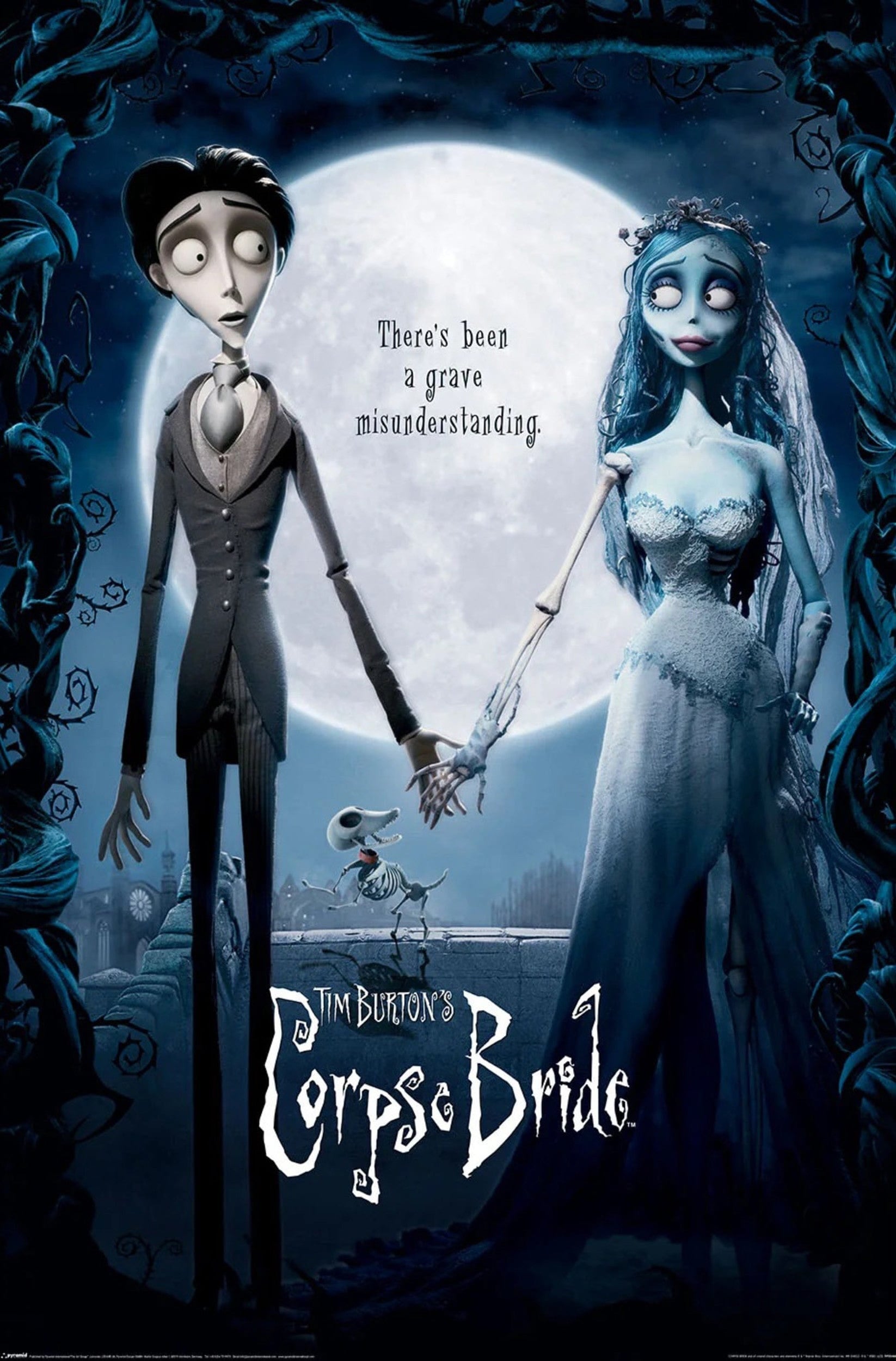 Poster The Corpse Bride - Emily and Victor 61x91.5cm | Leroy Merlin
