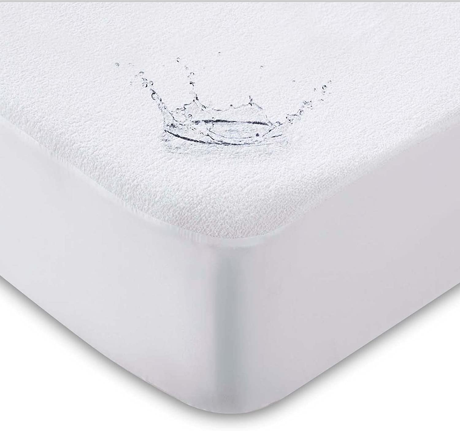 Protector Colchón 160x190/200 Impermeable y Transpirable de Rizo ...