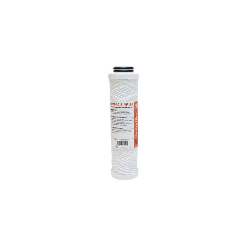 Cartouche SW-10-8-PP-BX - Polypropylène - 10" - 10 µm | Leroy Merlin
