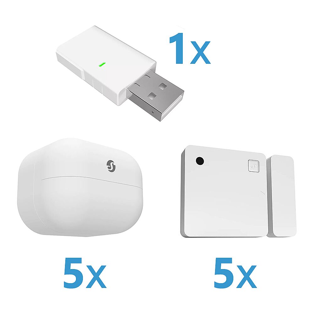 Shelly Smart Security Bundle XL, Pacchetto Sicurezza Intelligente ...