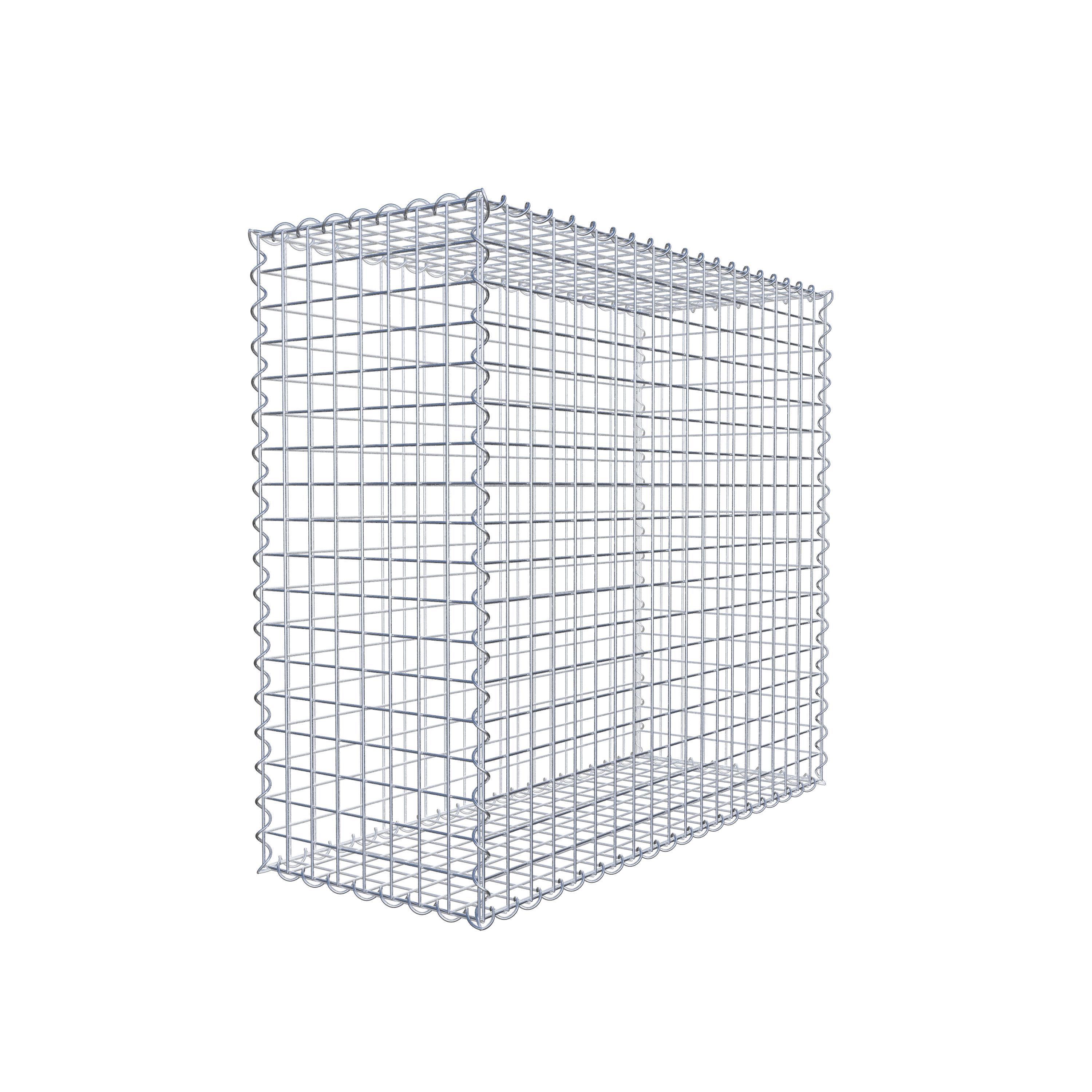 Gabiona - Gabion 100 cm x 90 cm x 40 cm (L x H x P), mailles 5 x 5 cm ...