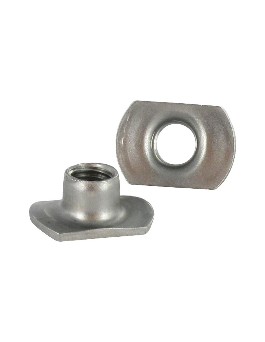 Ecrou Cylindrique à souder M8 26X18 Haut 11 Inox A2-100 pièces | Leroy ...