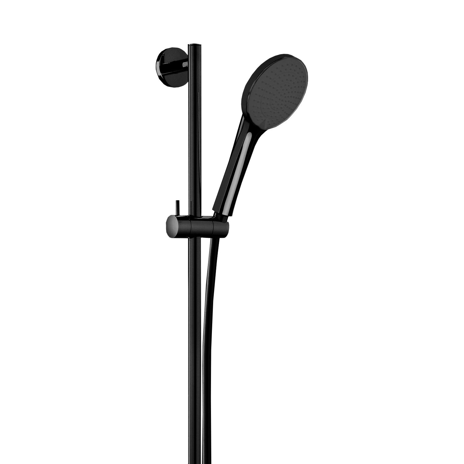 Barre de douche Life Ginevra Paffoni avec douche en métal Matt Black ...