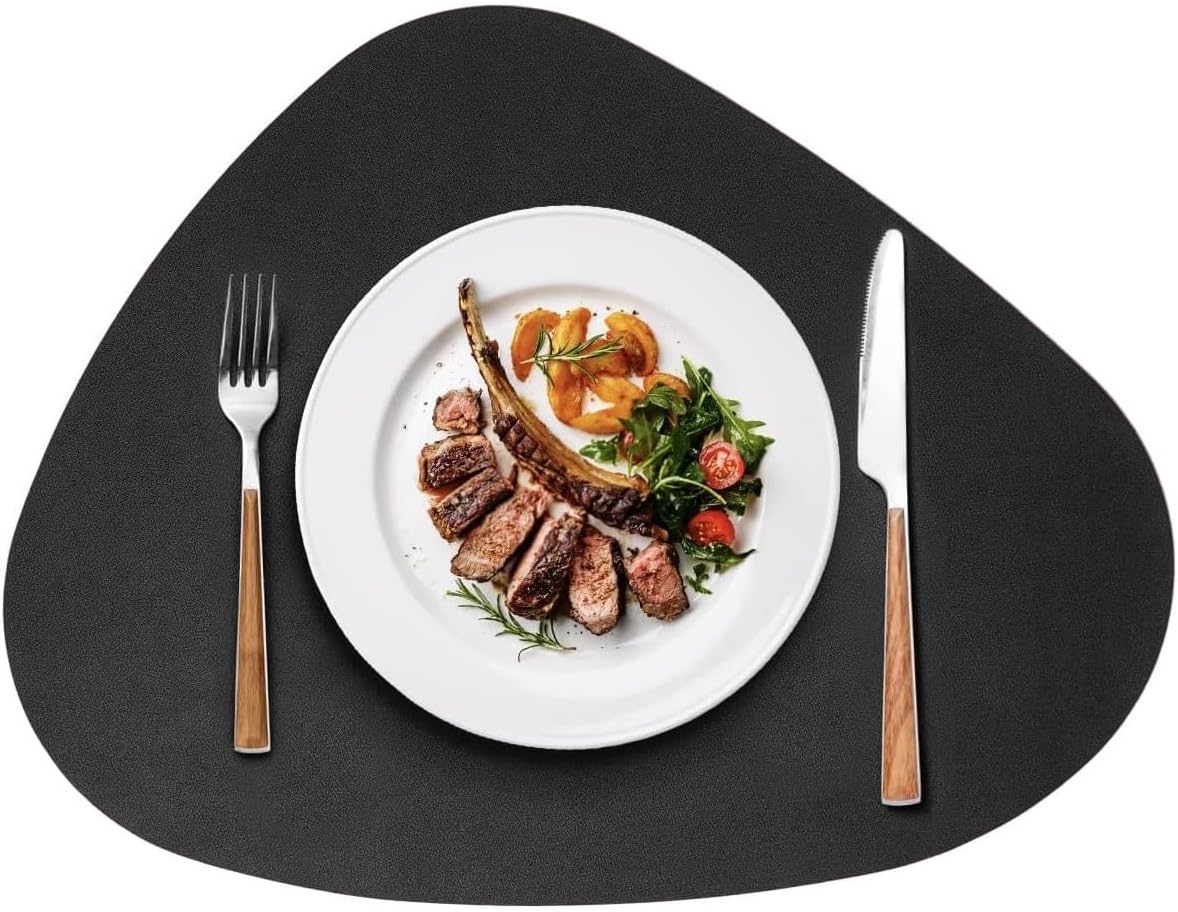 Lot de 2 sets de tables ovales couleur Noir | Leroy Merlin