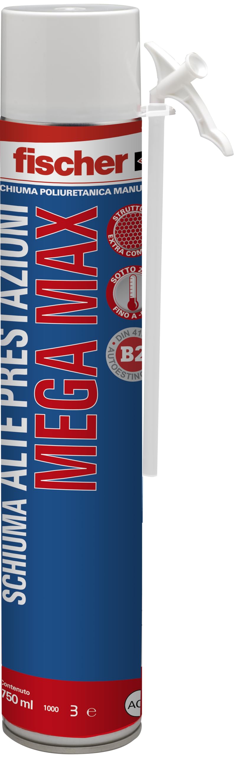 Schiuma ad alte prestazioni PU MEGA MAX 750 MANUALE | Leroy Merlin