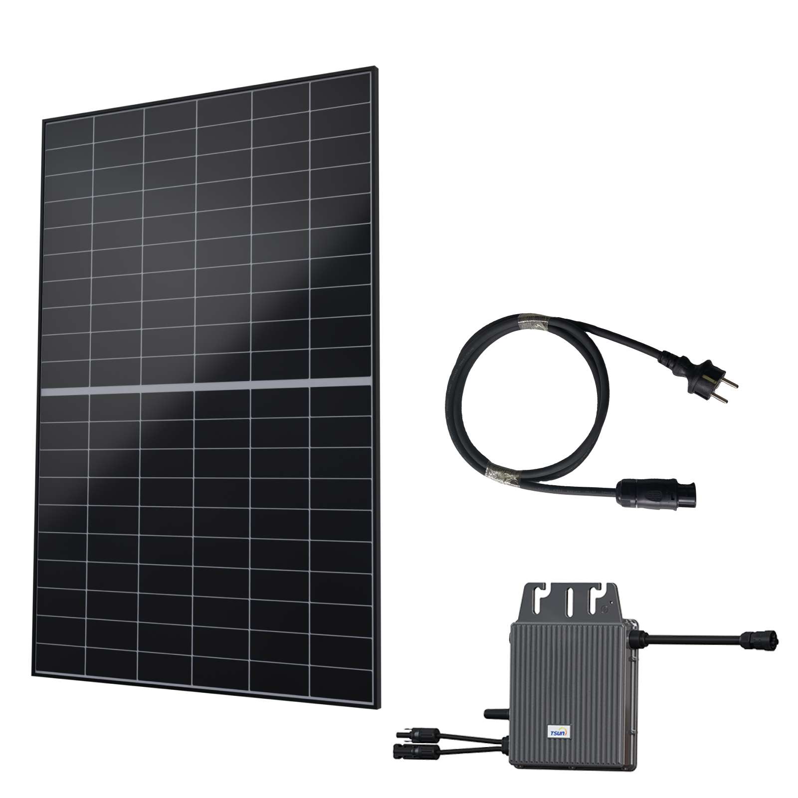 Robinsun®️ Kit solar 400 Wall| 1x Panel solar Aiko Neostar 2P - 470 ...