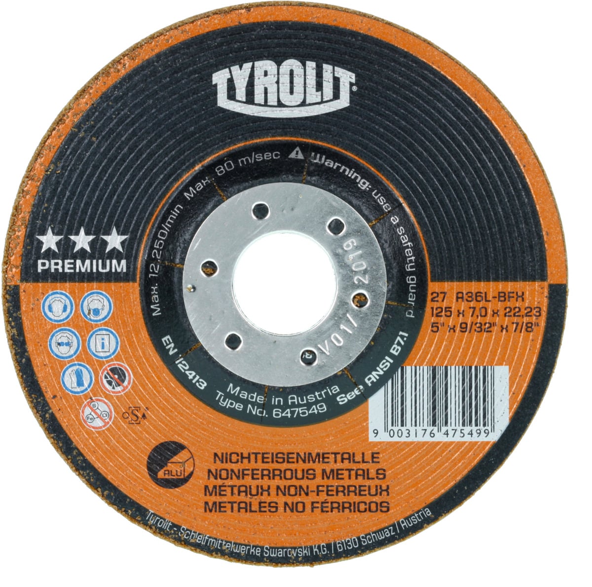 TYROLIT - Disco abrasivo per sgrossatura PREMIUM*** | Leroy Merlin