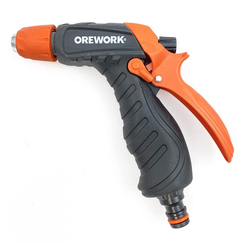 Pistola de Riego Regulable Orework | Boquilla de Latón y Mango ...