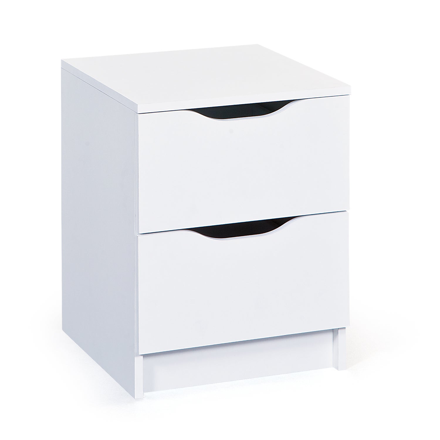 Wung Commode à 2 tiroirs, blanc. | Leroy Merlin