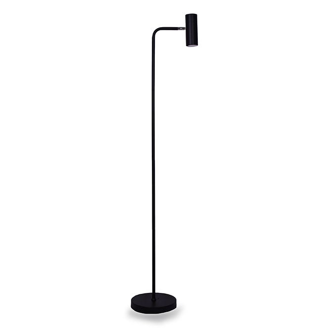 Lámpara de pie LUCAS 1xGU10 Alt.146,5xD.36cm Negro. | Leroy Merlin