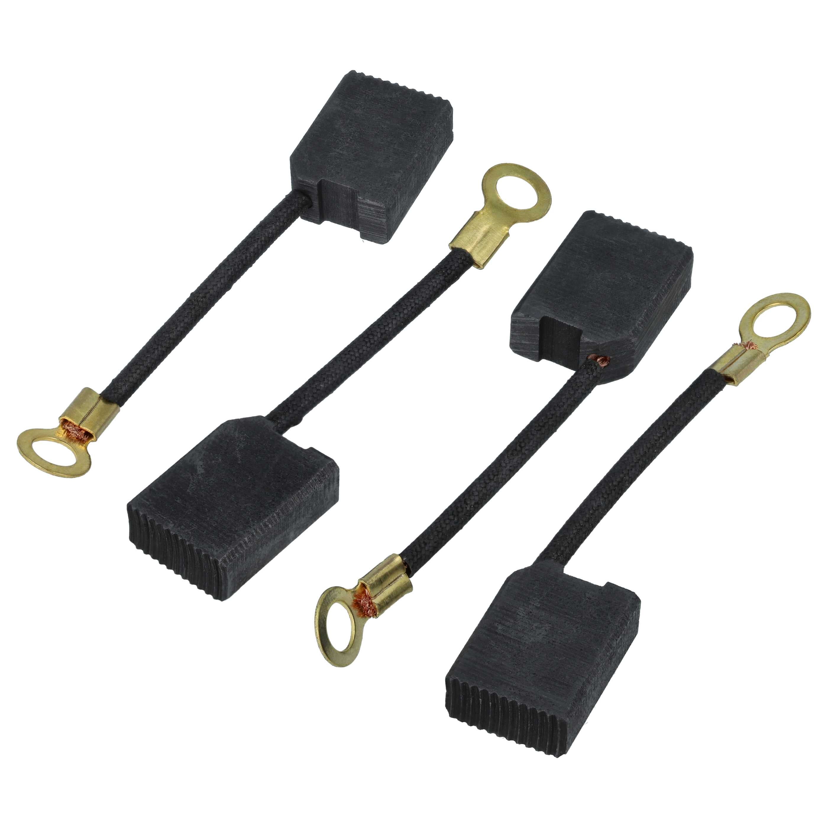 Vhbw 4x balais charbon 19 x 14 x 7 mm compatible avec Kärcher KSM 700 ...
