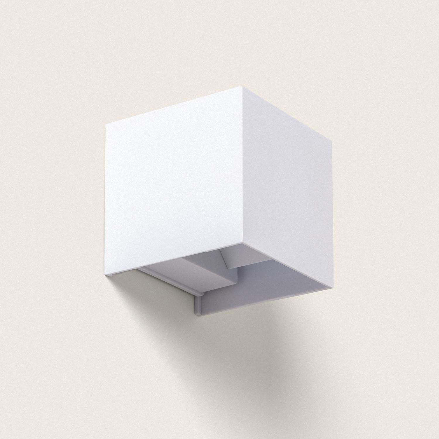 Ledkia Aplique de Pared Exterior LED 6W PC Iluminación Doble Cara Onis ...