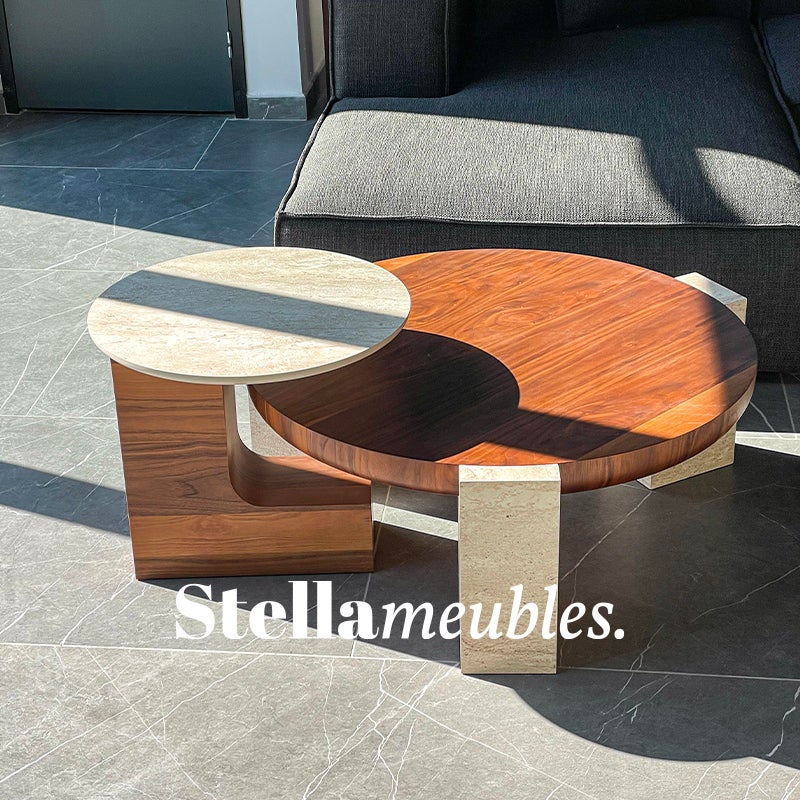 Table basse Travertin AMARA + MAYA | Leroy Merlin