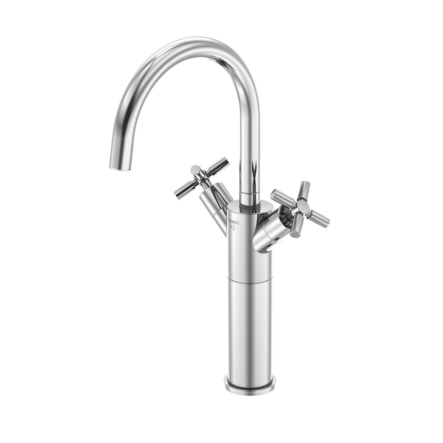 Mezclador de lavabo Steinberg serie 250, alto, giratorio, bimando, con ...