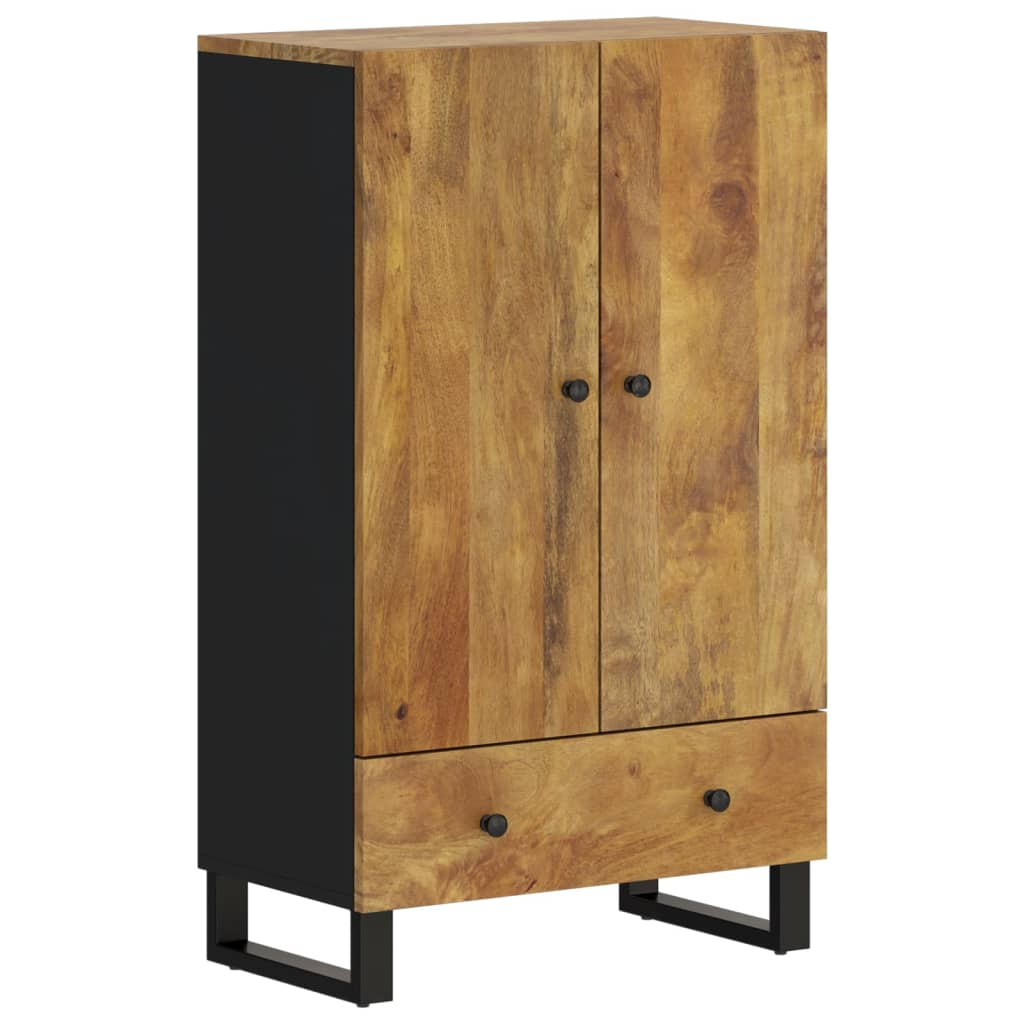 Buffet | Meuble de Rangement | Bahut haut avec tiroir 60x33x100cm bois ...