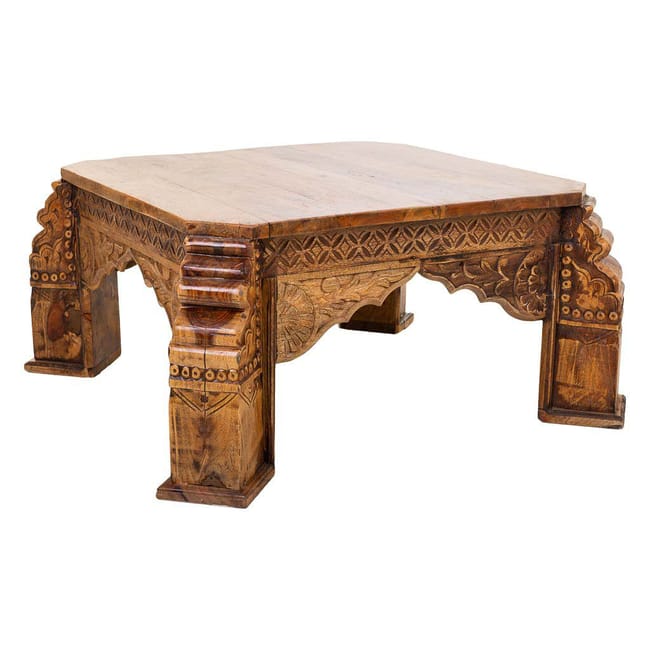 Table Basse En Bois Finition Artisanale Leroy Merlin