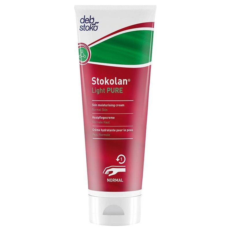 Crème hydratante Stokolan Light PURE 100 ml Tube (Par 12) | Leroy Merlin