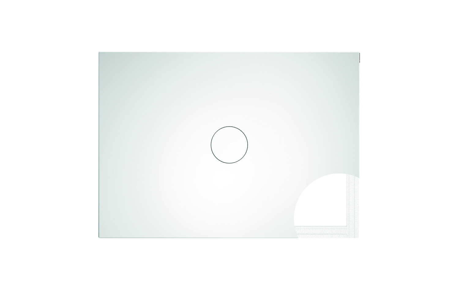 Plato de ducha BetteAir con soporte mínimo para bañera, Glaze Plus, 1400x1000mm, 7357-434PLUS,T2 ...