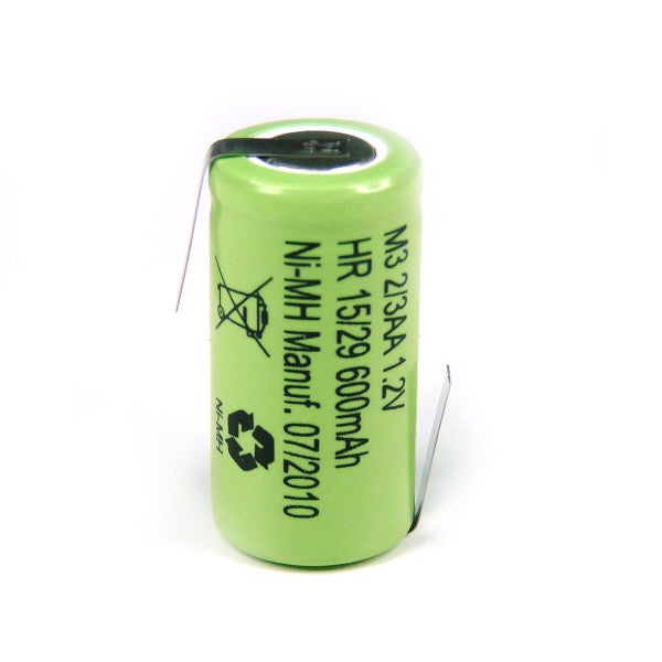 Yuasa - Accus NiMH industriels 2/3AA 1.2V 600mAh HBL | Leroy Merlin