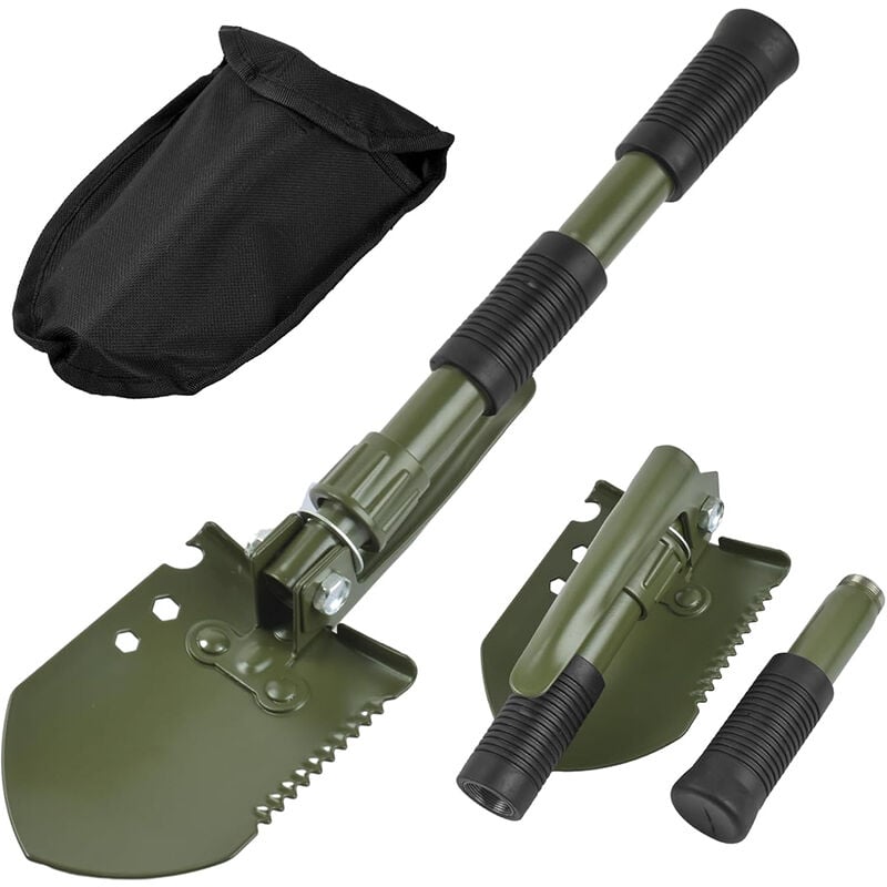 Pelle Camping Multifonctions, en Acier de Haute qualité Militaire Pelle ...