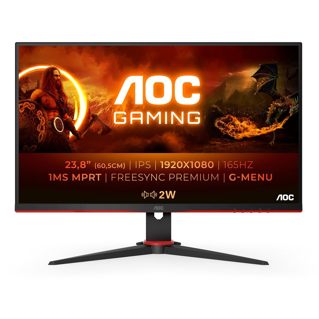 AOC G2 24G2SPAE/BK Écran LED 60,5 cm (23.8") 1920 x 1080 pixels Full HD ...