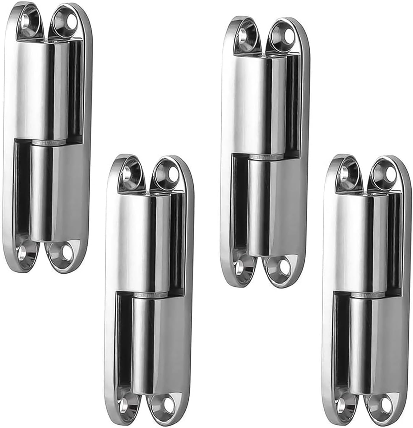 Bisagras para puertas de madera (4 piezas, resistentes a la corrosión y ...