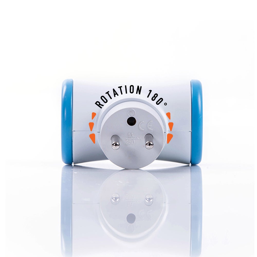 Multiprise 2 prises 16A | Leroy Merlin