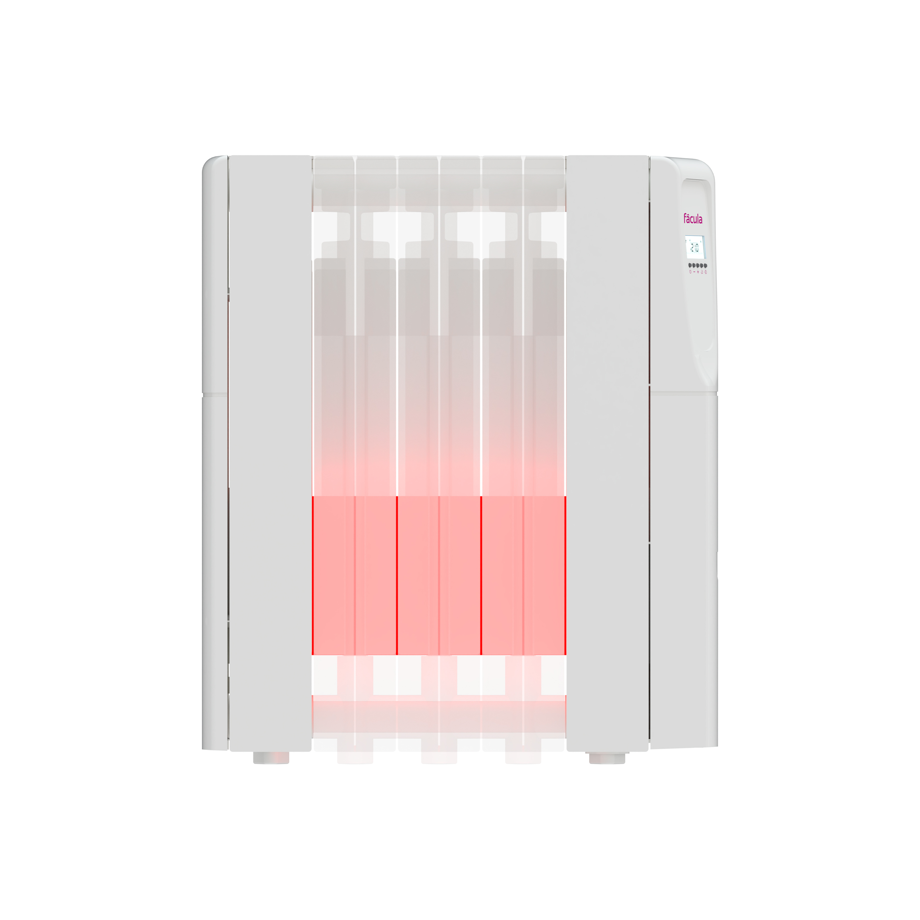Fácula - Radiatore Ceramico Volcano N 1000W | Alta Inerzia Termica ...