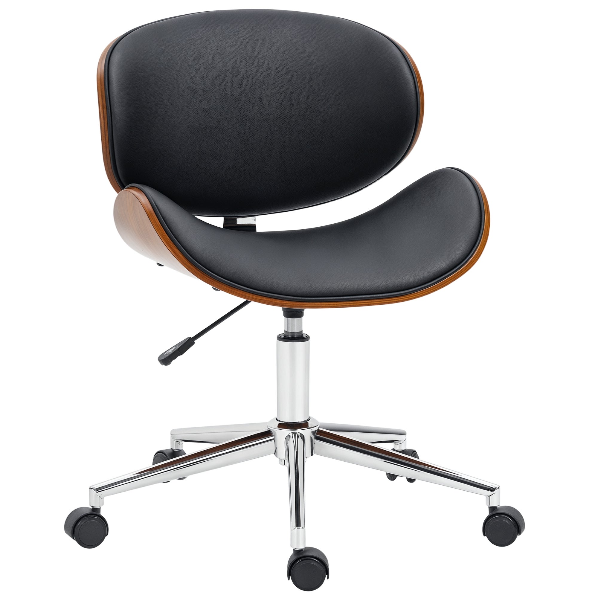 Fauteuil de bureau pivotant à hauteur réglable, style vintage, rotation ...