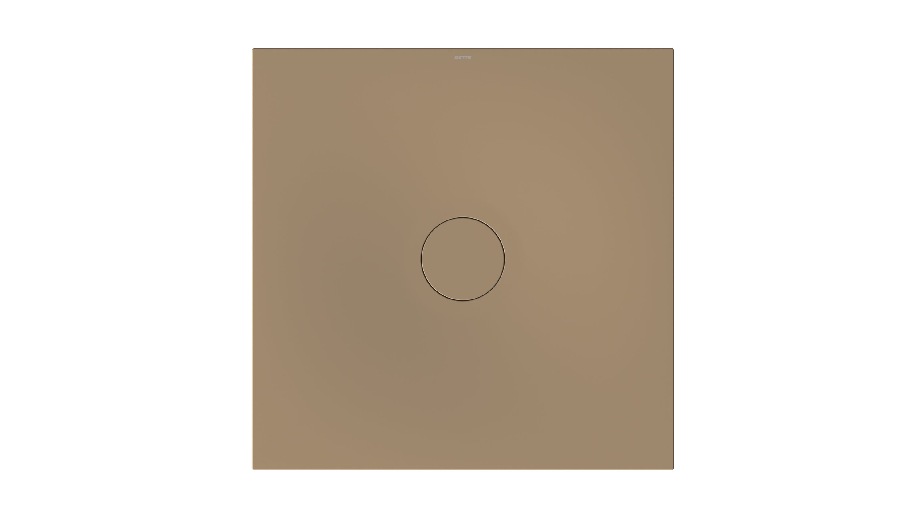 Carreau de douche BetteAir 1000x1000mm, 7352-417, Farbe: Hazel mat ...