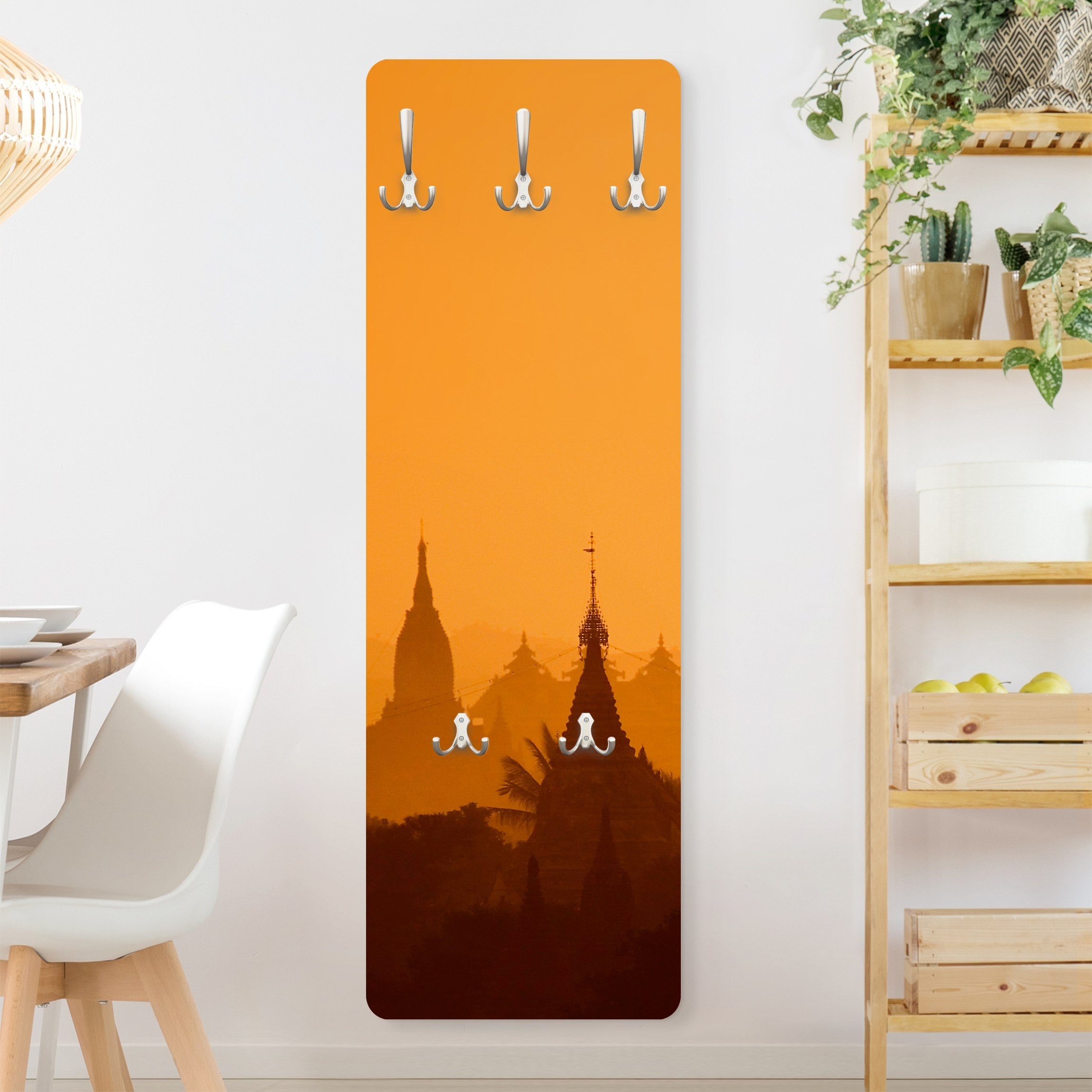 Perchero de pared motivo percha de pared madera perchero recibidor ...