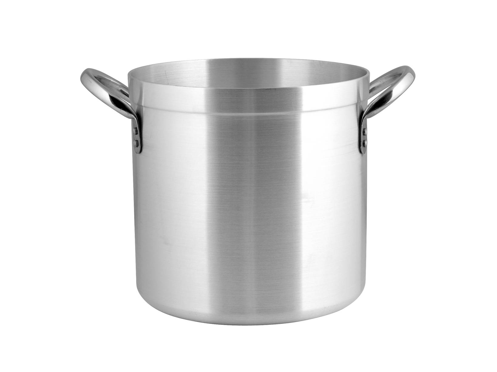 Pardini aluminium pot Albergo cilindrico 2 poignées cm 34 | Leroy Merlin