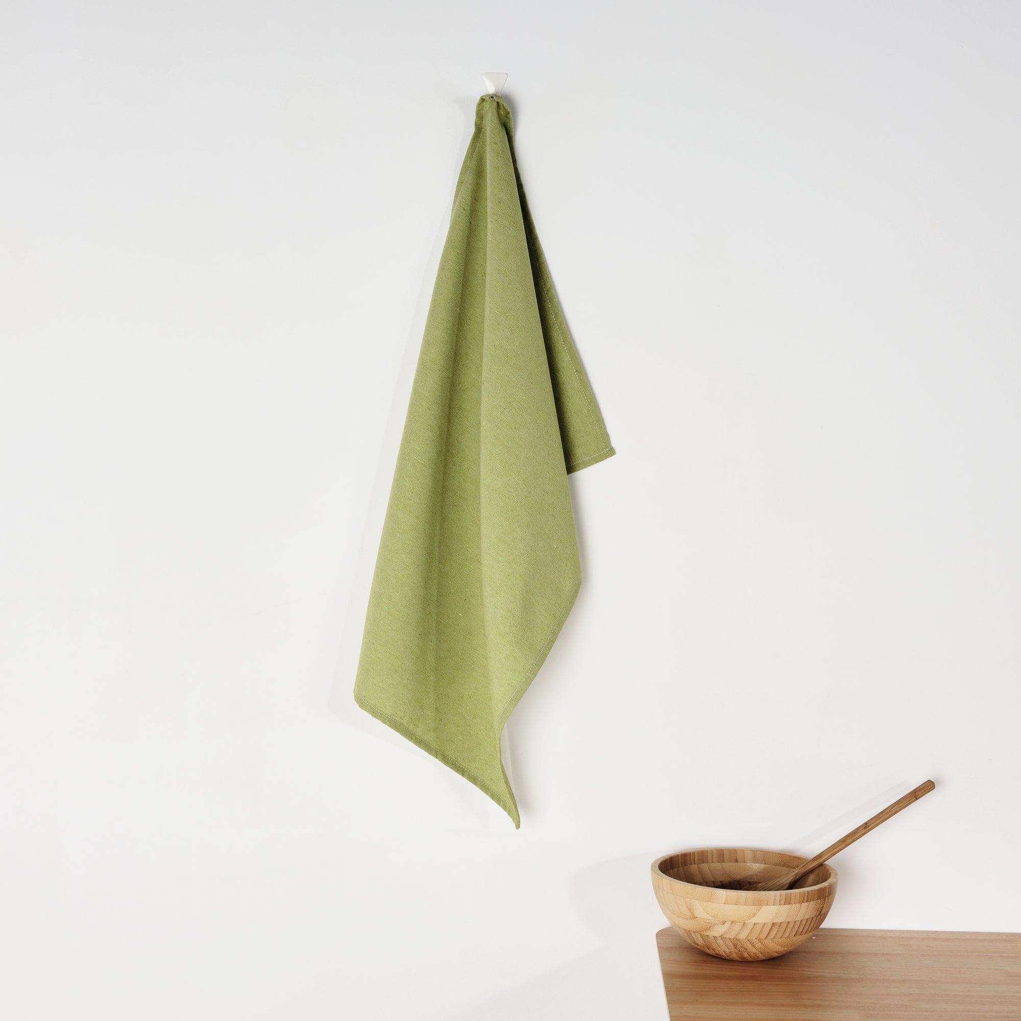 Torchon de cuisine en maille unie pistache 45X70 Cm | Leroy Merlin