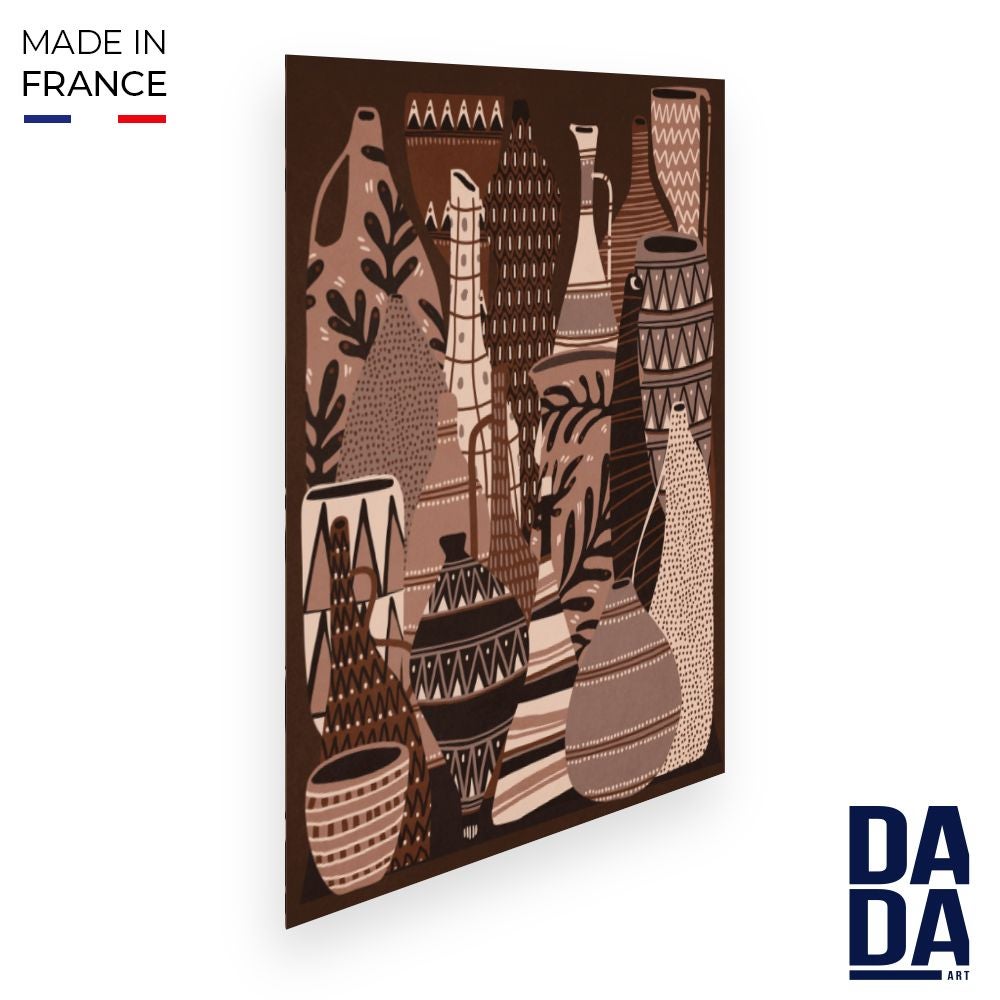 Affiche Vases artistiques / 60x80cm / Fabriqué en France / DADA ART ...