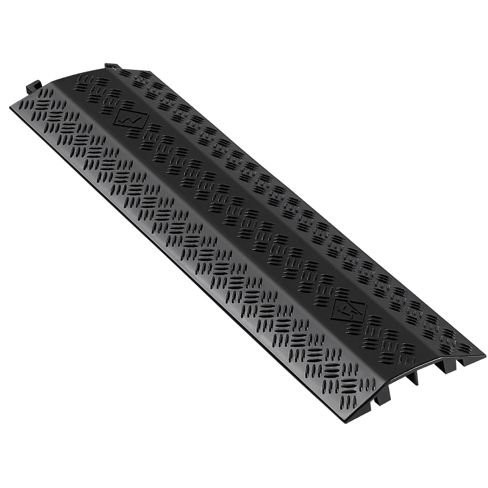 Rampe passe-câbles VEVOR, caoutchouc, canal 51×28 mm, 7 938 kg, cache ...