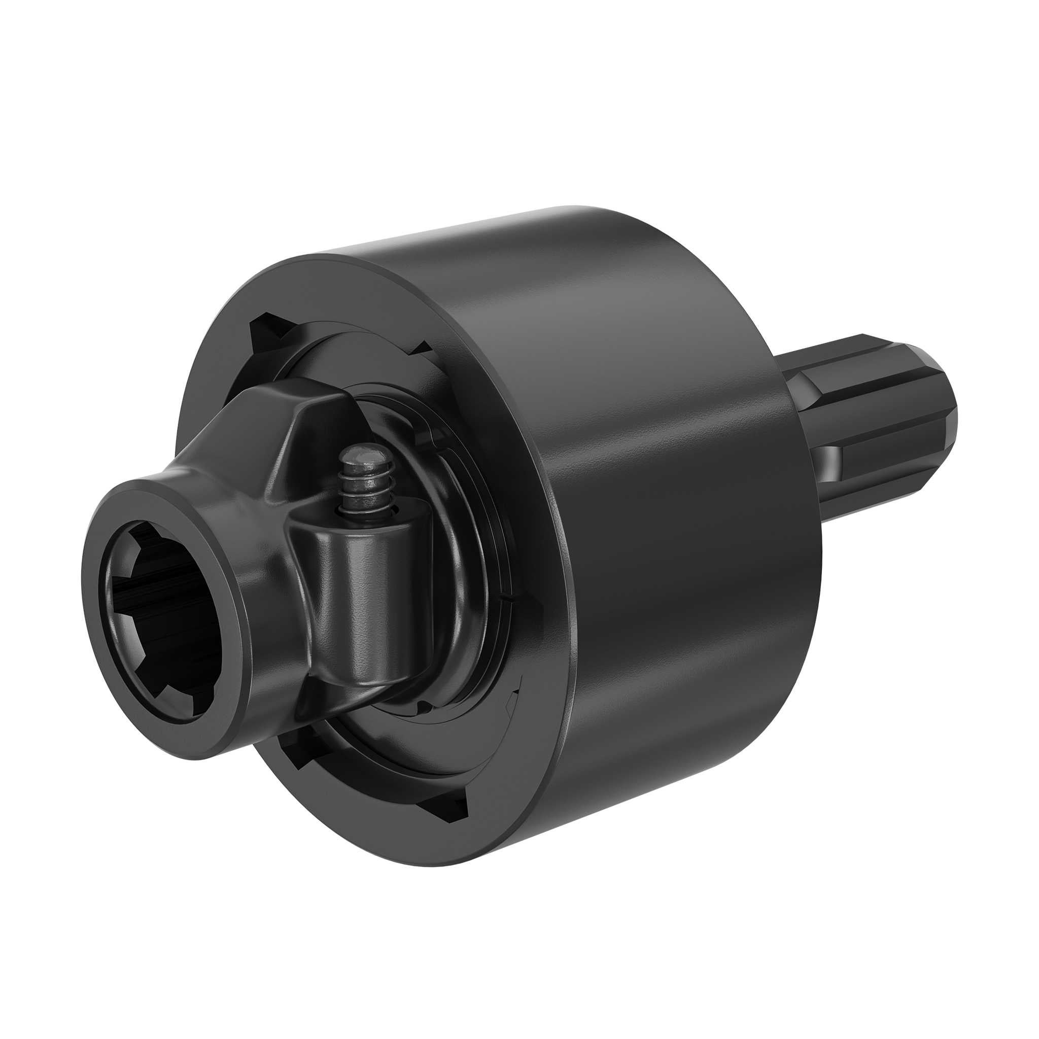 Embrayge à roue libre Arbre Cardan 201mm Filet Mâle Femelle 1 3/8 ...