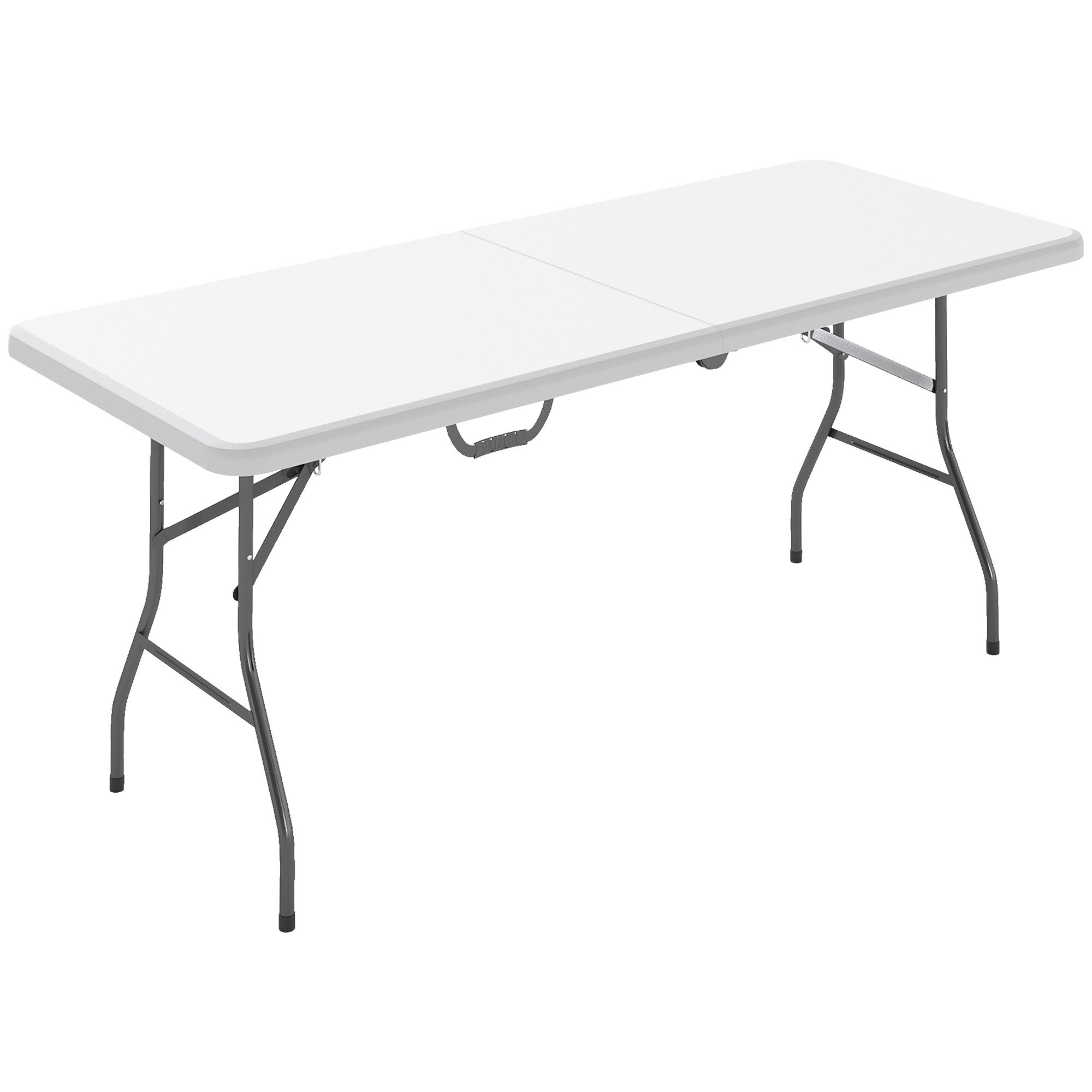 Table pliante, table de camping pliable, métal, plastique, table de ...