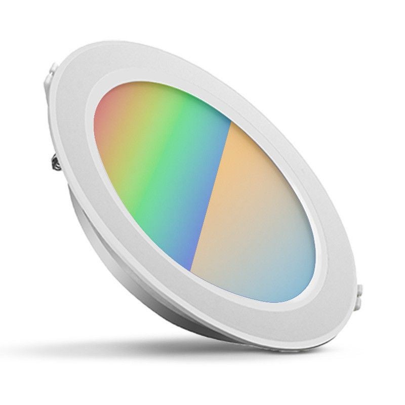 Downlight LED 180mm - 12W - RGB + CCT - Dimmable - incorporado - Miidax ...