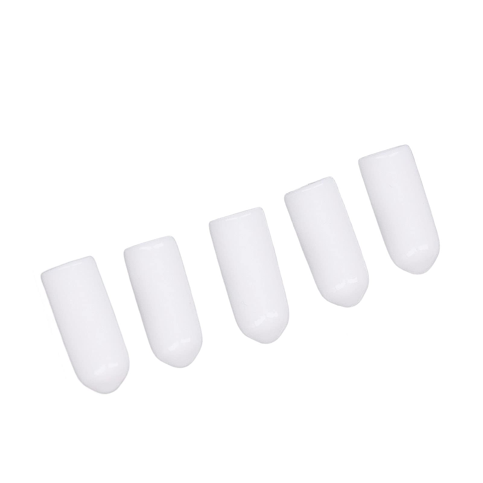 Lot de 100 embouts de sécurité à vis en PVC blanc anti-vieillissement ...