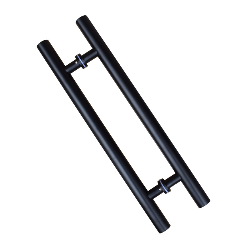 Poignée de porte coulissante, double face en forme de H, poignée de ...