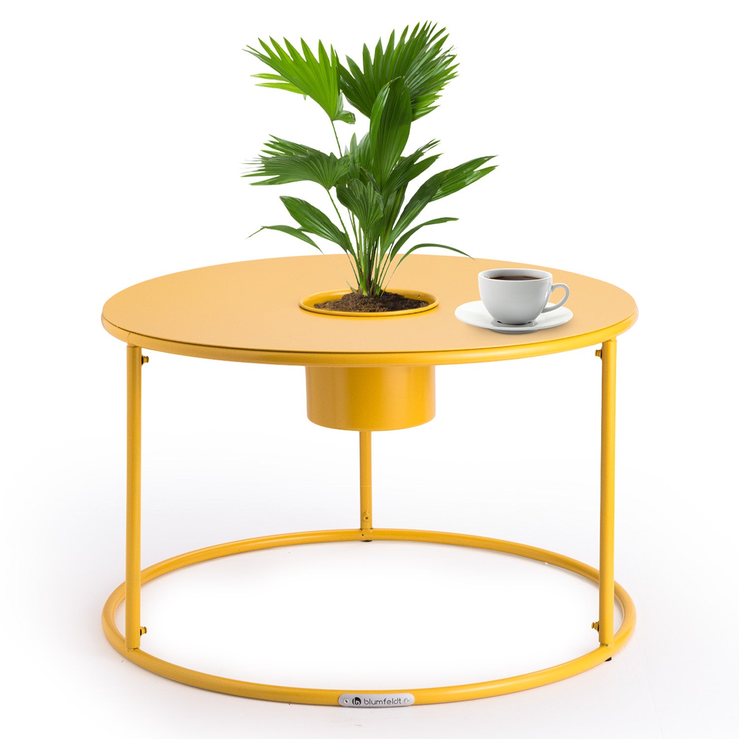 Table basse - Blumfeldt - design minimaliste - acier thermolaqué ...