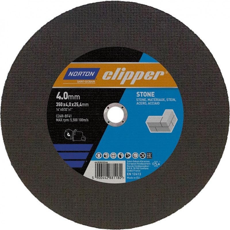 Disque de coupe pierre C24R-350x4.0x25.4mm | Bricoman